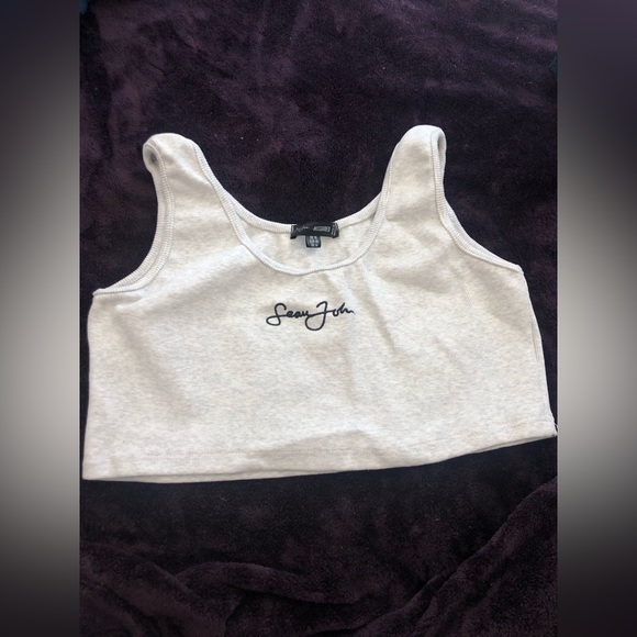 Missguided | Tops | Missguided X Sean John Ribbed Crop Tank | Poshmark